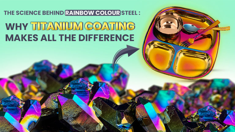 Rainbow Steel Plates: Why Titanium Coating Is a Safer, Lasting Choice ...